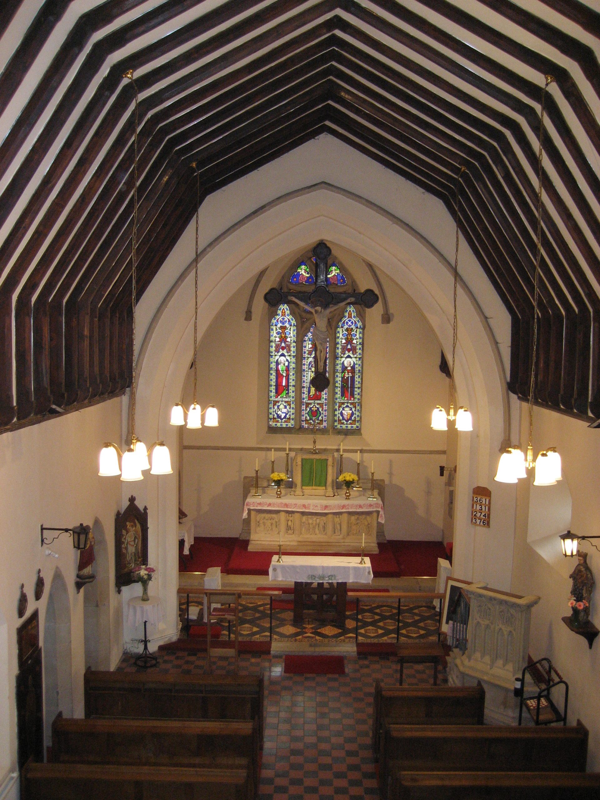 Aston-Altar – Immaculate Conception & St. Dominic, Stone Sacred Heart Church, Eccleshall